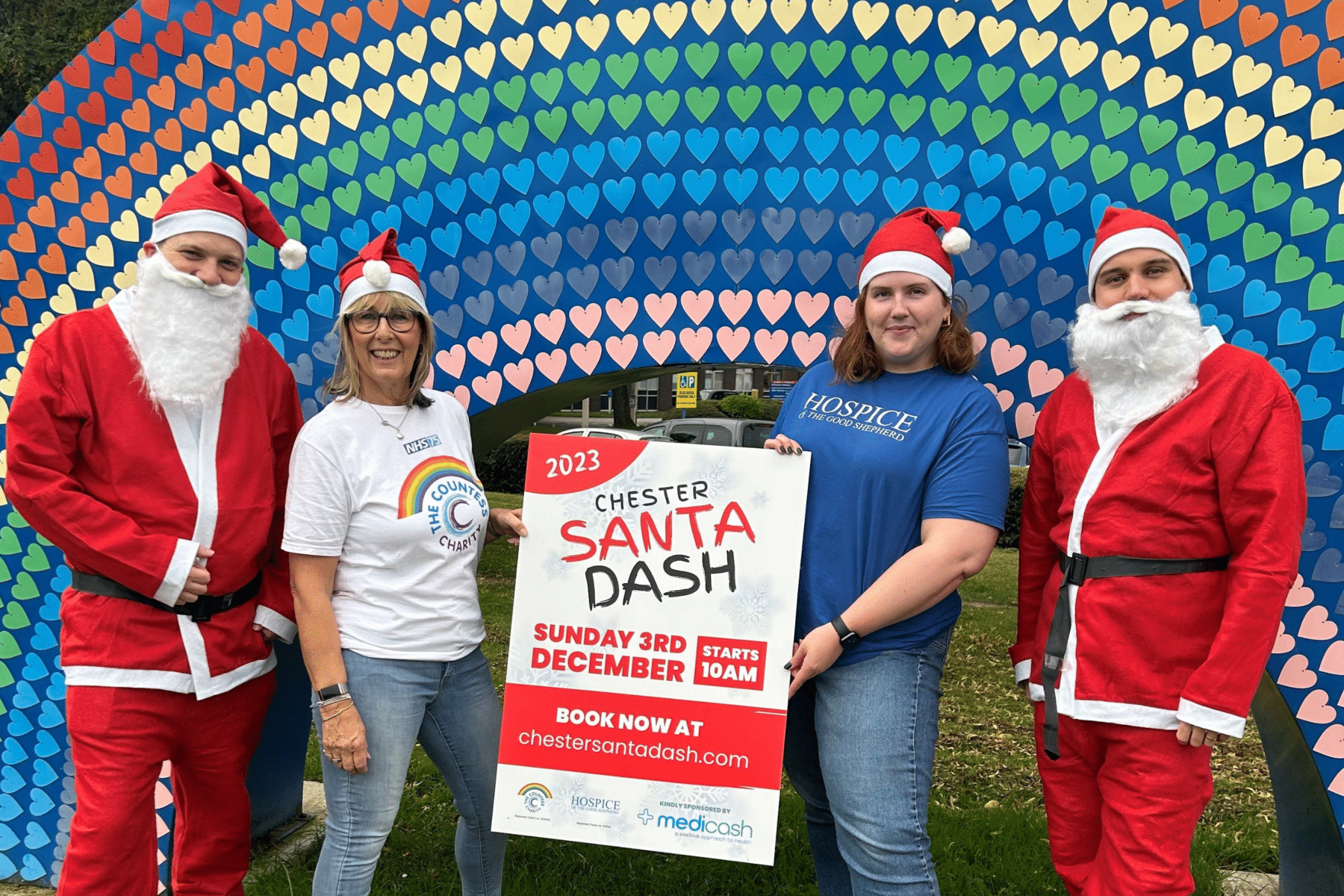 Medicash sponsor Chester Santa Dash for second year - Medicash